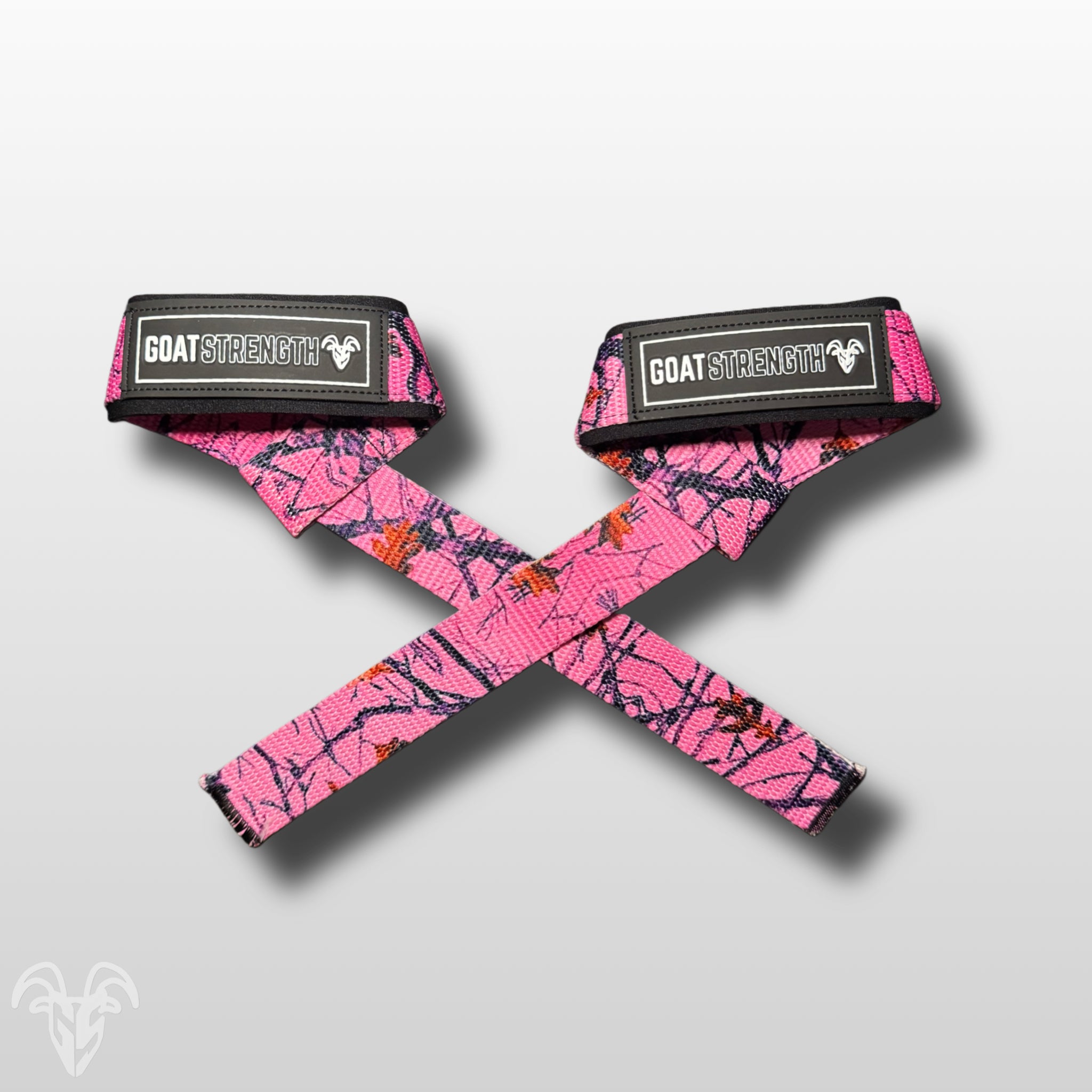 PINK CAMO Lifting Straps (1 Pair) – The GOAT Strength